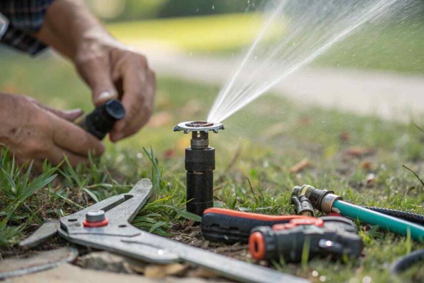 Top 4 Pro Sprinkler Repair Tips For System Malfunctioning